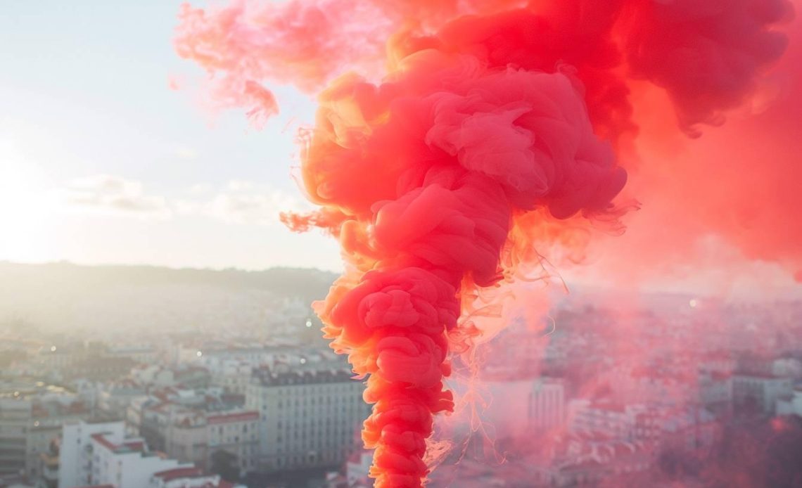 Fumigène rouge : les différentes utilisations